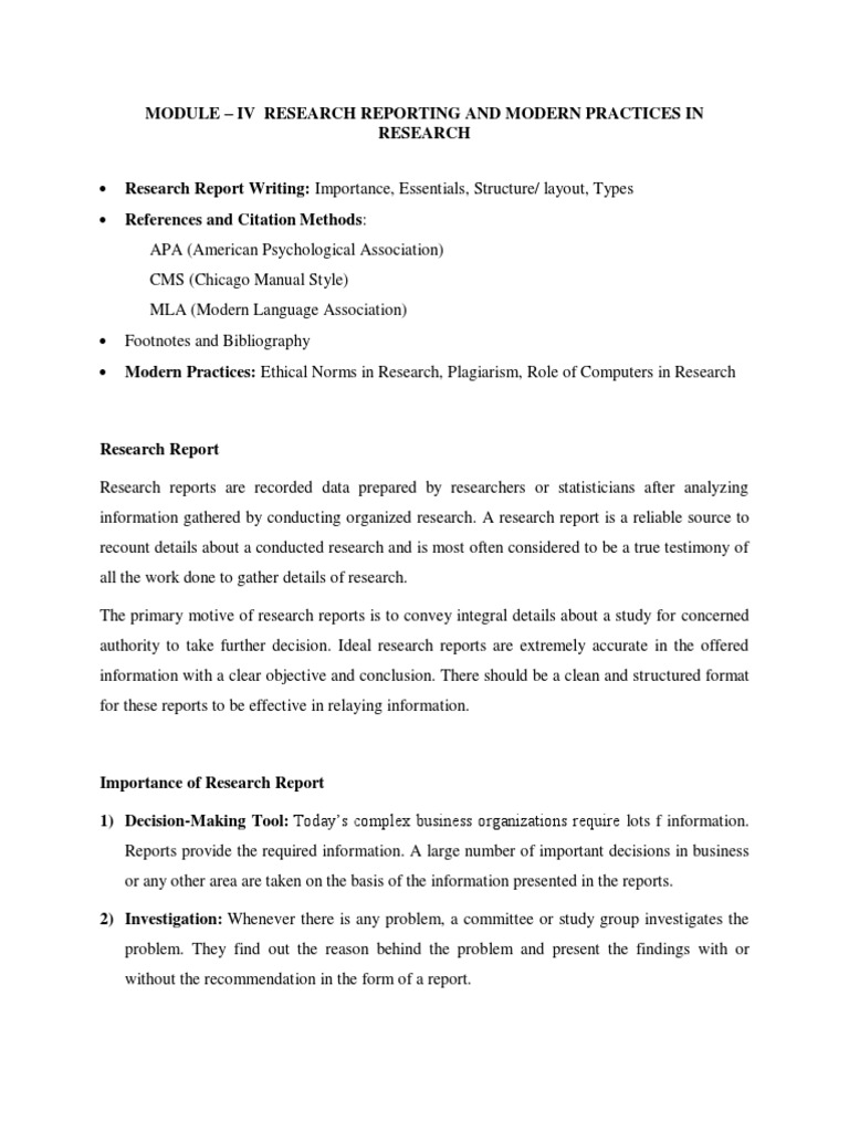 MODULE-4 RM Vipul 2 | PDF | Citation | Data Analysis