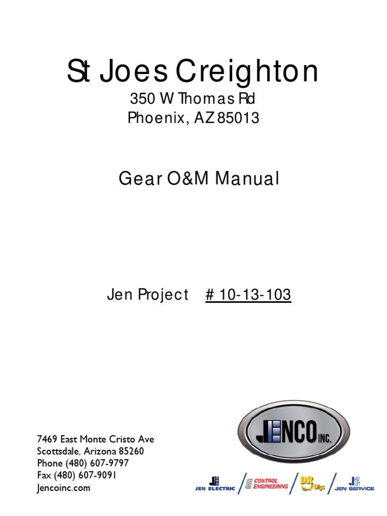 JenCo - Electrical Systems O&Ms | PDF | Electrical Connector ...