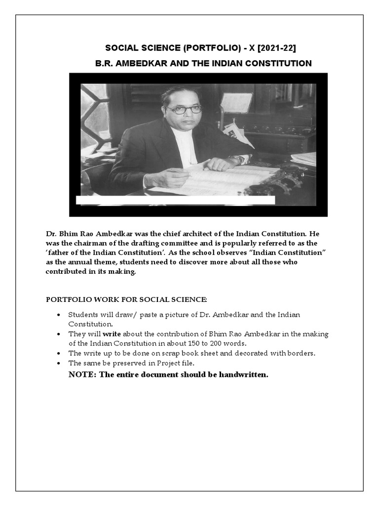 Portfolio For Class X 2021 | PDF