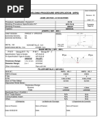 PQR Editable Sample | PDF | Welding | Construction
