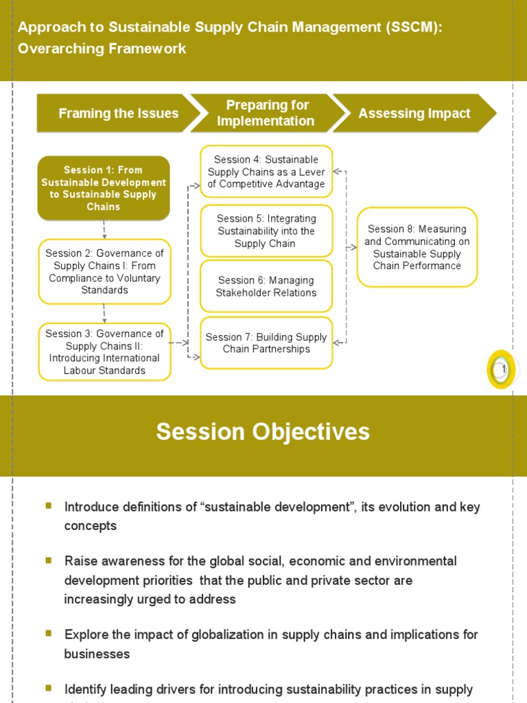 Sustainable Supply Chain Management Guide | PDF | Sustainability ...