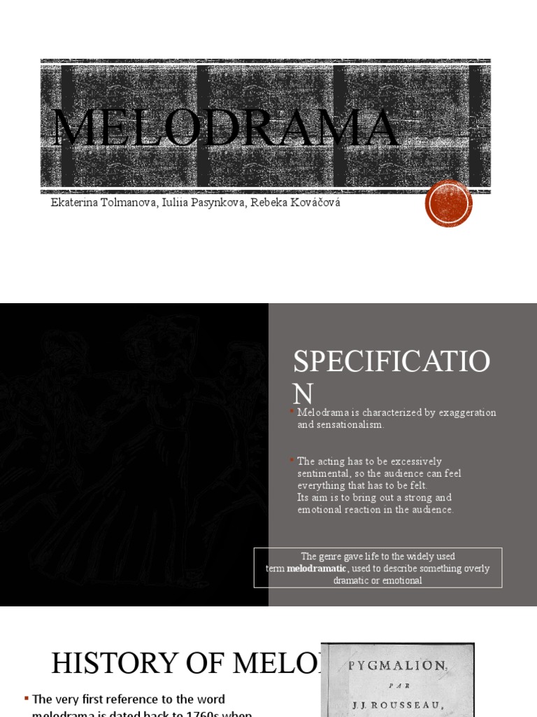 The Evolution of Melodrama: Examining its Origins, Conventions ...