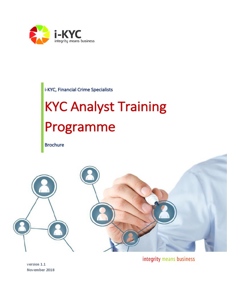 KYC Analyst Training Programme: i-KYC, Financial Crime Specialists ...