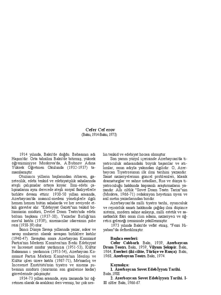 Cefer Ceferov | PDF