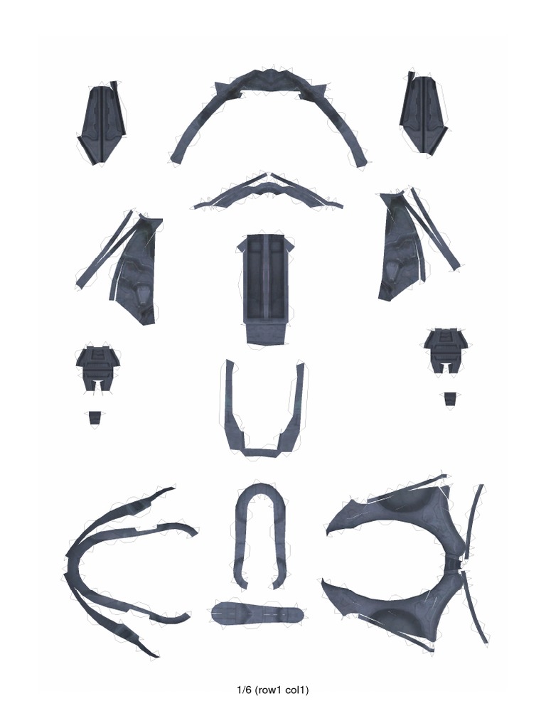 Covenant CCS Cruiser Papercraft | PDF