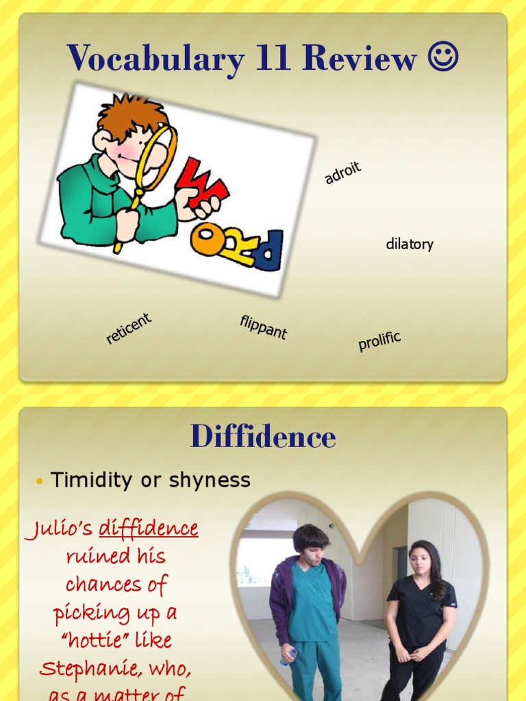 Vocab 11 Review | PDF