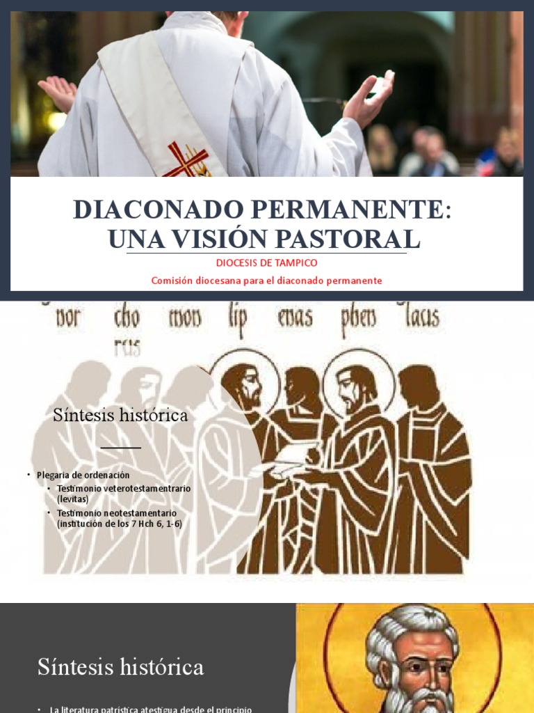Diaconado Permanente | PDF | Diácono | Iglesia Católica