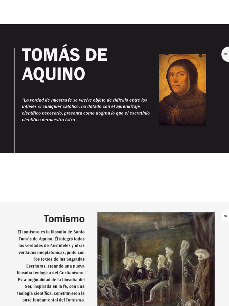 Tomismo | PDF | Tomás de Aquino | Fe
