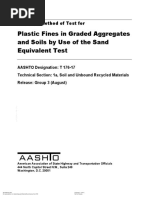 AASHTO T27 (2020) - Sieve Analysis of Fine and Coarse Aggregates | PDF ...