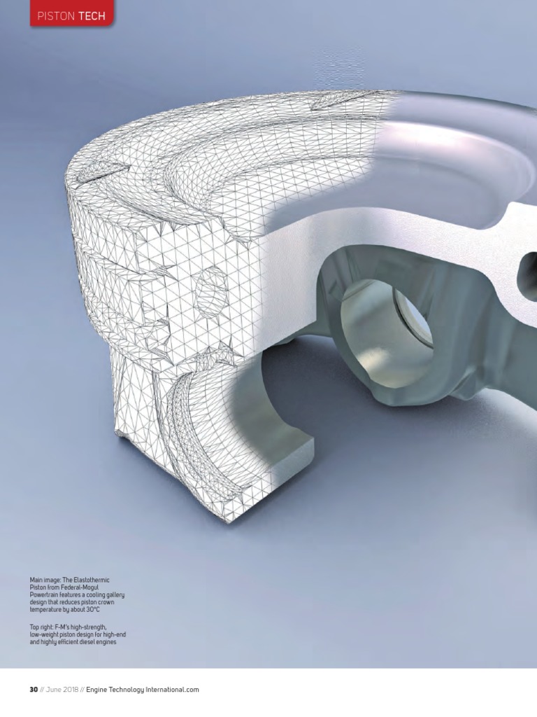 Advances in Piston and Ring Technology | PDF | Piston | Engines