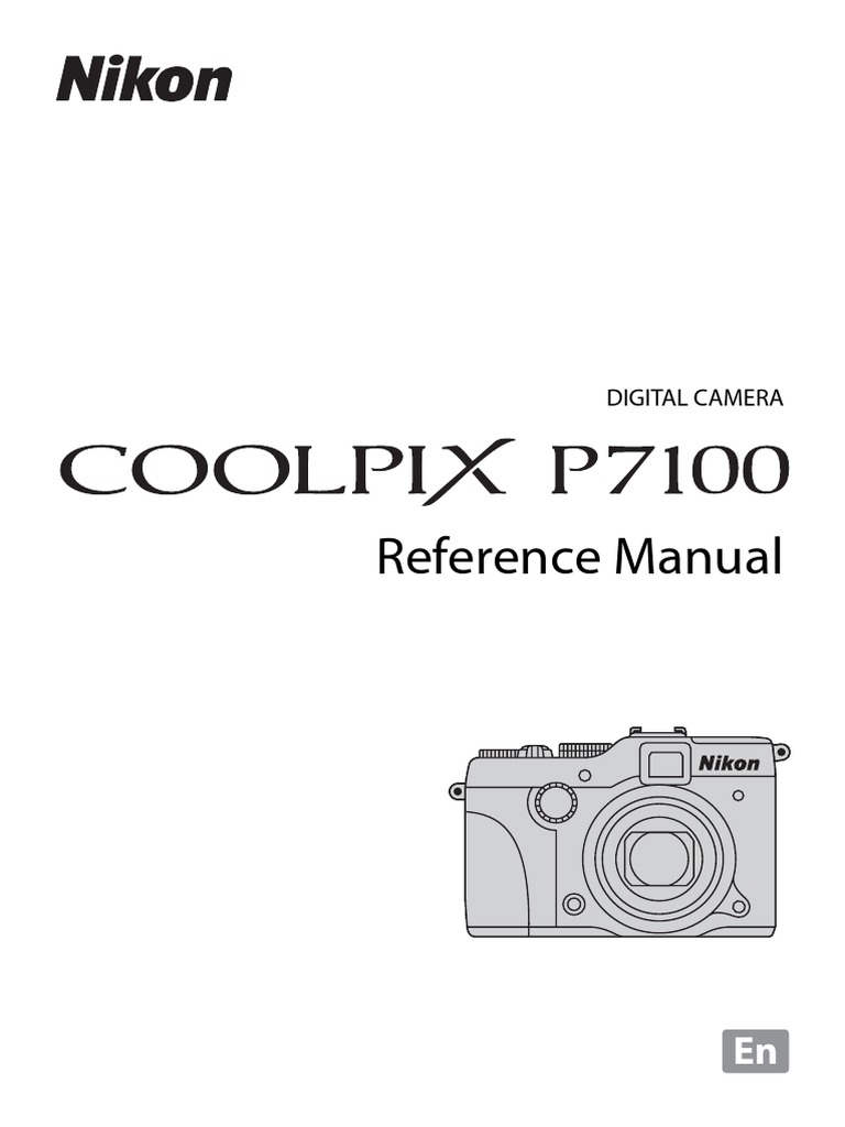 Nikon P7100 Manual | PDF | Electromagnetic Interference | Camera