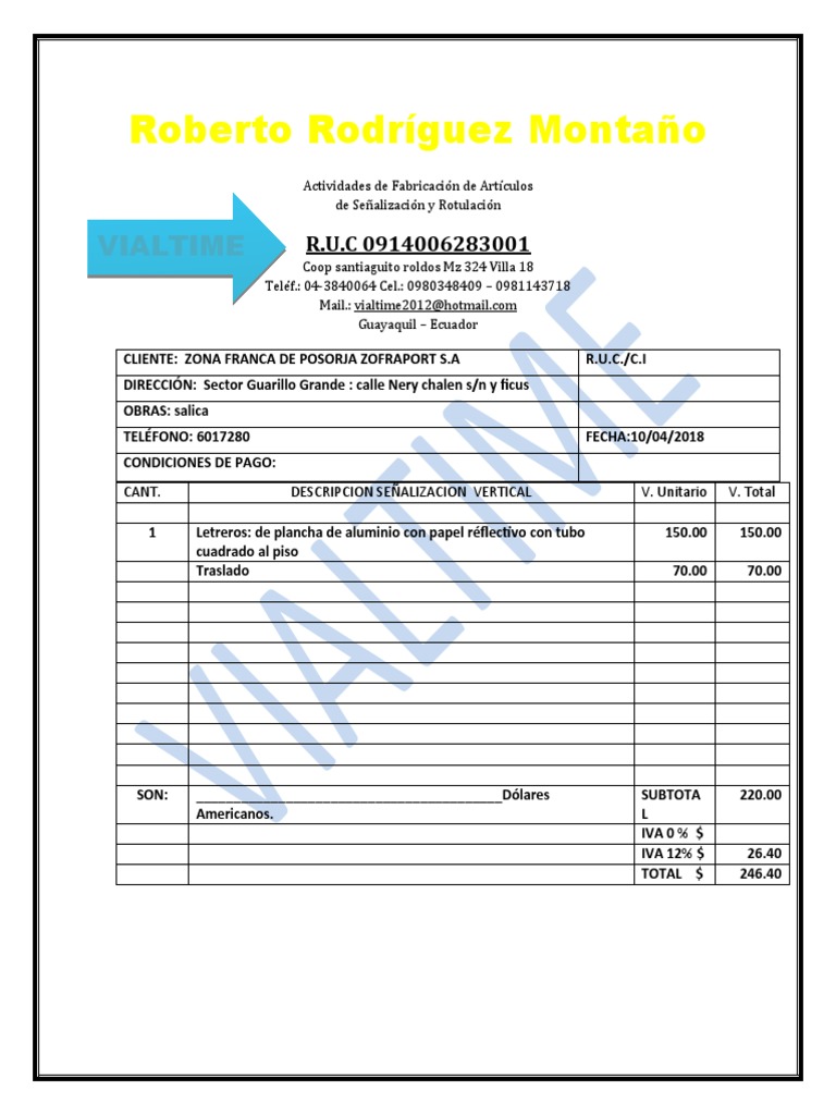 Wilson Segura 2018 | PDF