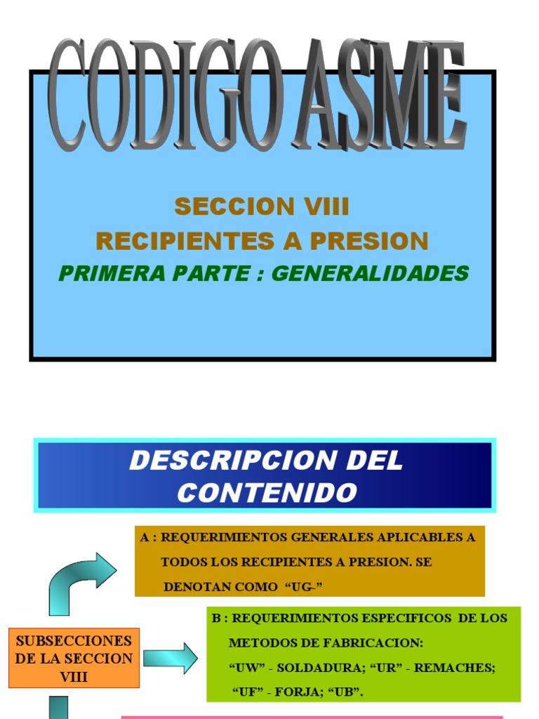 Seccion VIII CODIGO ASME | PDF | Esfera | Ingeniería de Edificación