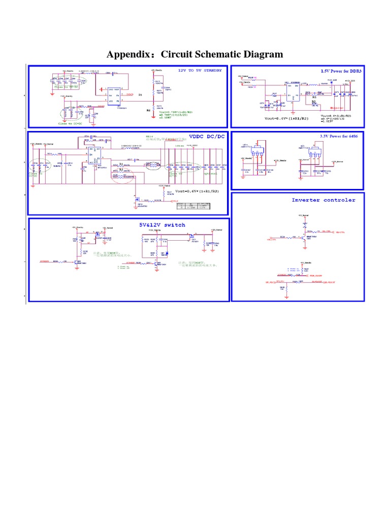 Appendix Circuit Schematic Diagram | PDF