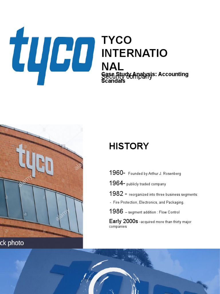 Tyco Internatio NAL: Security Company | PDF | Corporations | Companies