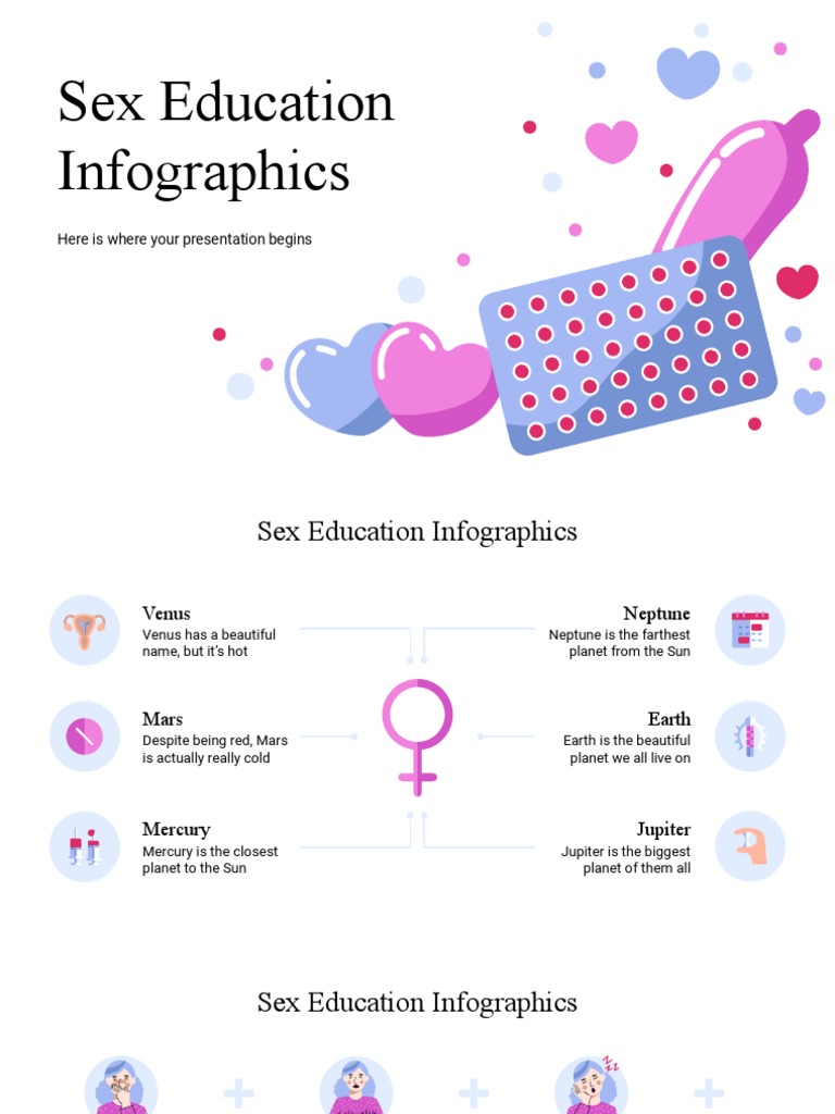 Sex Education Infographics by Slidesgo | PDF | Planets | Mercury (Planet)