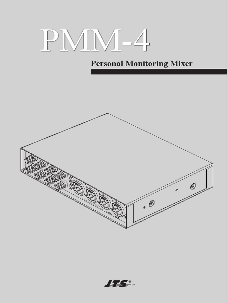 Personal Monitoring Mixer: Inputs | PDF | Sound Technology | Electronics