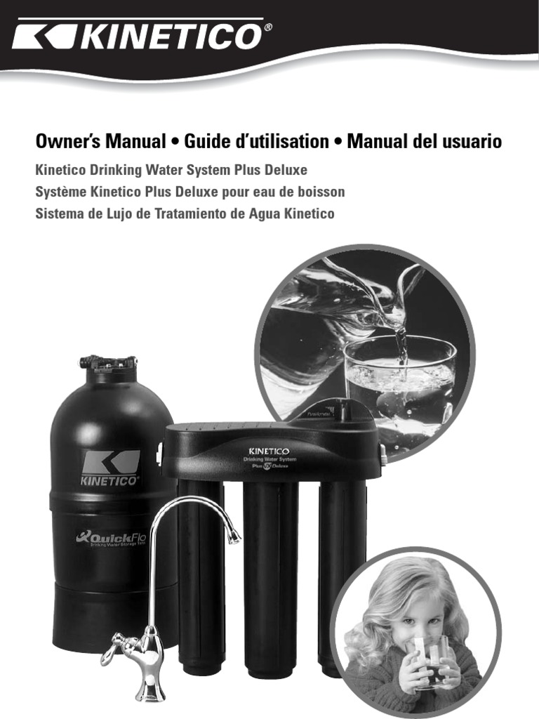 (Kinetico) DrinkingWaterSystemPlusDeluxownersmanual | PDF | Tap (Valve ...