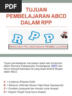 Contoh Tujuan Pembelajaran ABCD Dalam RPP | PDF | Karier & Perkembangan ...