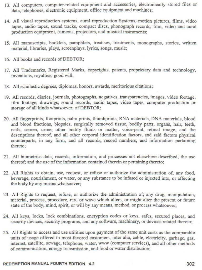 Redemption Manual V4 Part 2 Pdf Security Interest Indemnity