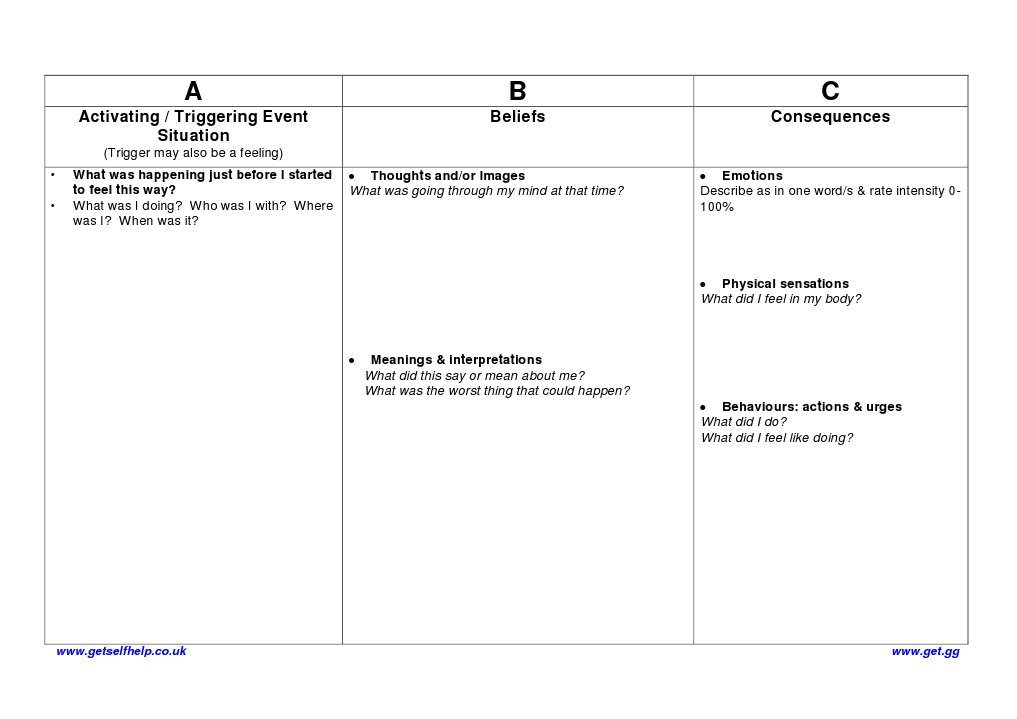 ABC Worksheet | PDF