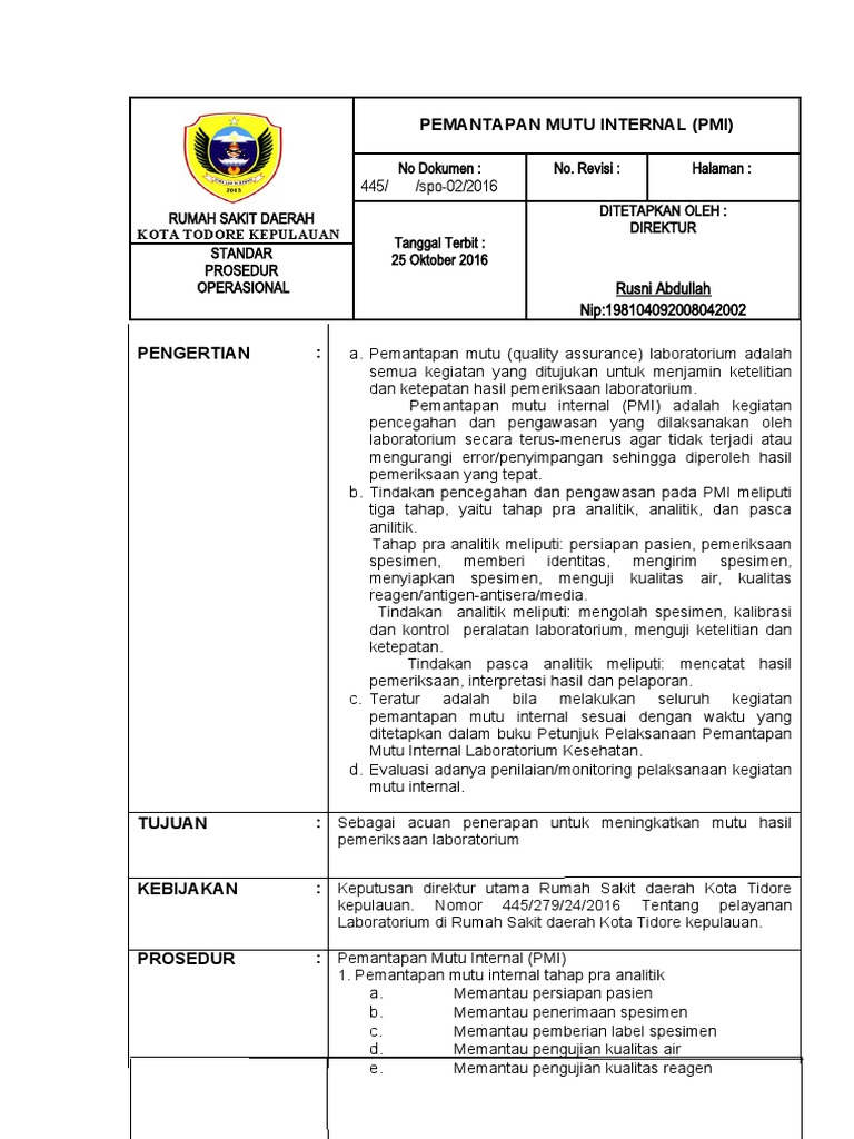 22 Pemantapan Mutu Internal | PDF