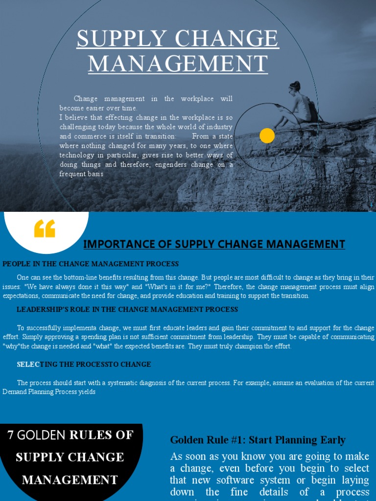 Supply Change Management | PDF | Customer Relationship Management ...
