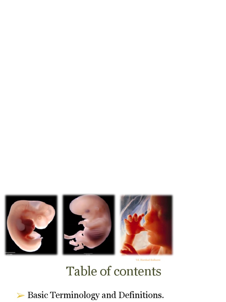 An Overview of Human Embryology | PDF | Zoology | Biological Processes