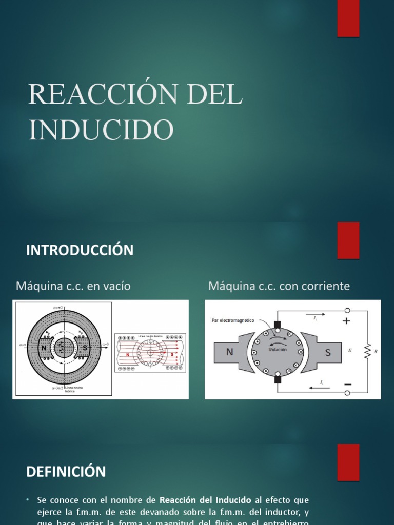 Reacción Del Inducido | PDF