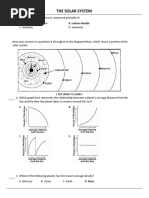 Work Sheet - III For Nasa Scrutiny Examination | PDF | Sun | Planets
