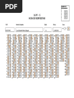 16PF Answer Sheet Template | PDF | Technology & Engineering