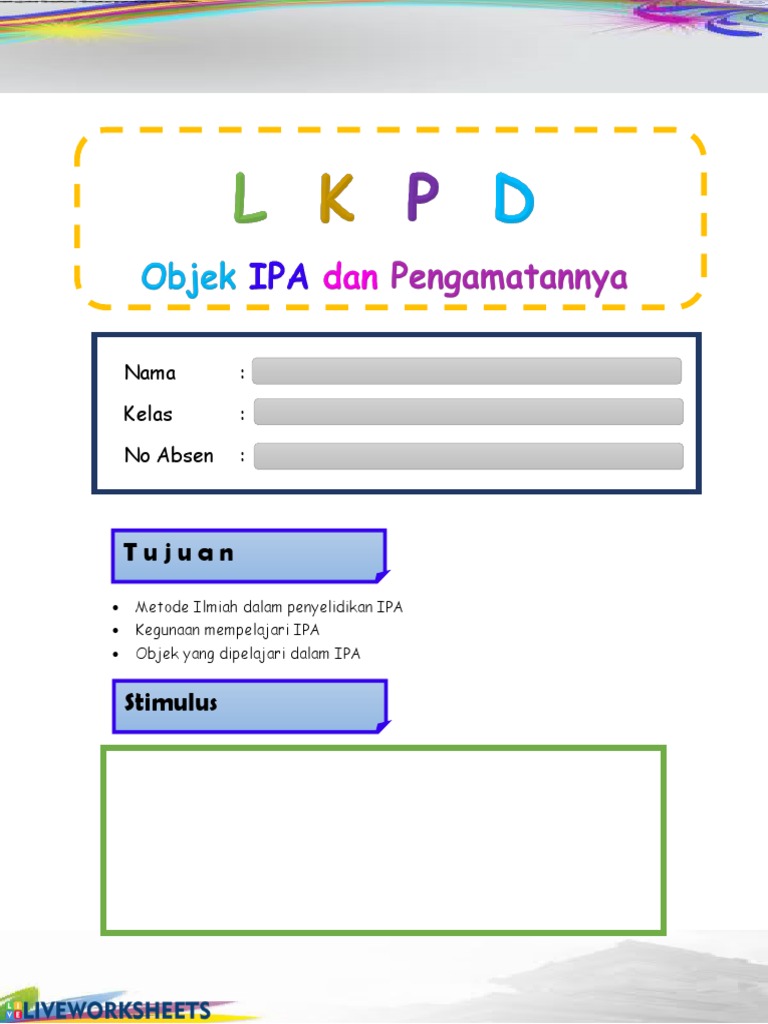 MEMAHAMI MANFAAT BELAJAR IPA MELALUI EKSPERIMEN SEDERHANA | PDF