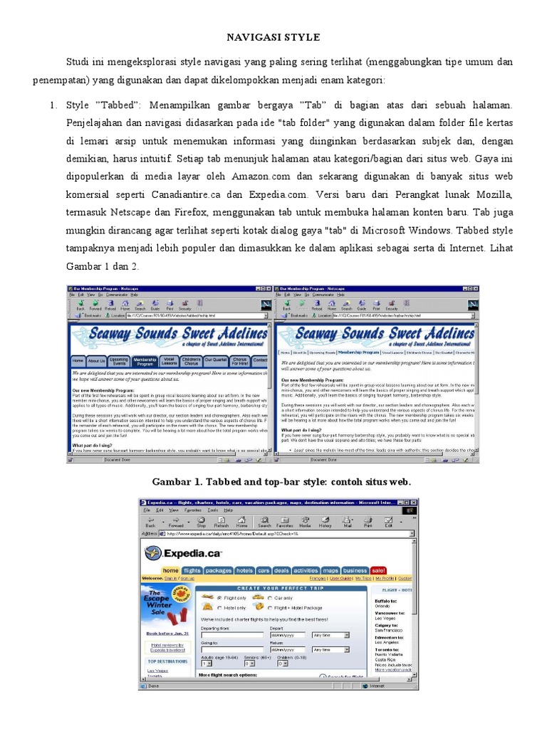 Navigasi Style | PDF | Komputer