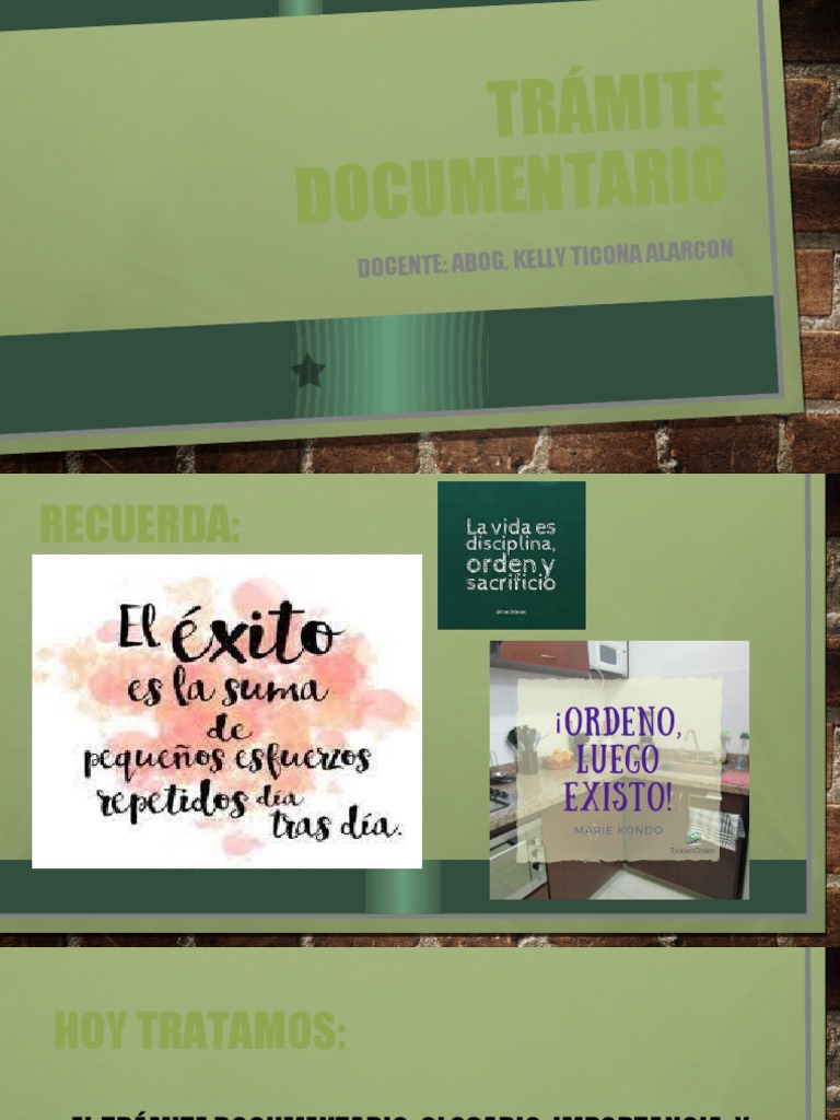 Trámite Documentario | PDF