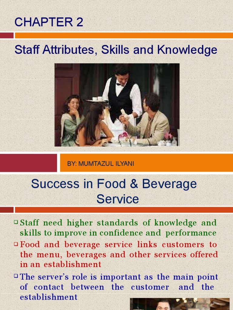 Essential Qualities of a Good Waiter | PDF | Waiting Staff | Hygiene