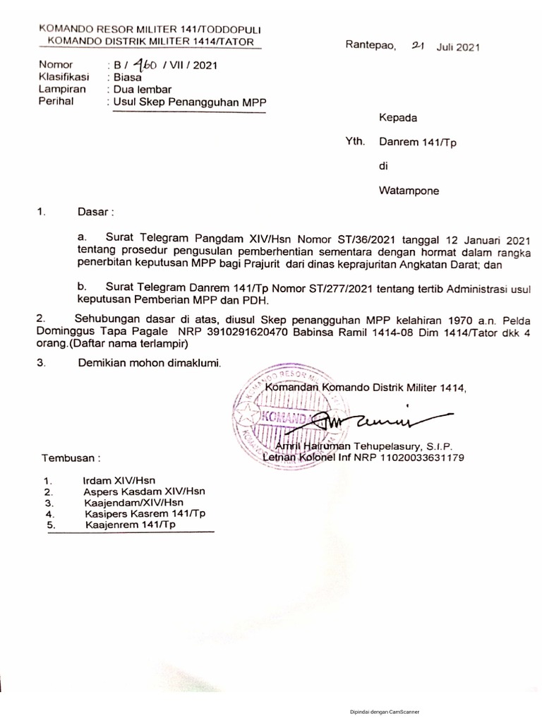 Usul Skep Penangguhan MPP | PDF