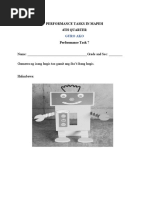 Grade 5 Performance Task Epp | PDF