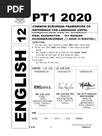 English Module Form 1 - 3 | PDF | Essays | Question