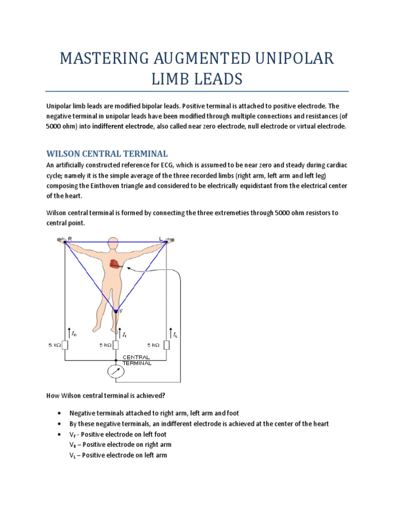 5 - Mastering Augmented Unipolar Limb Leads | PDF | Electrocardiography ...
