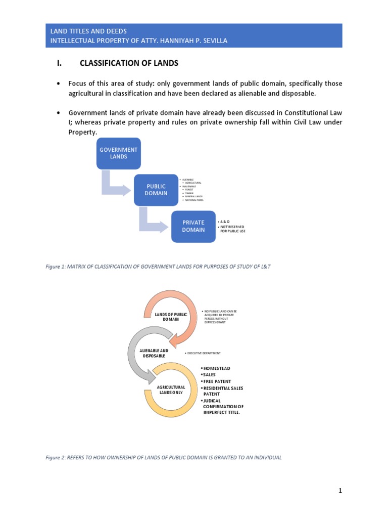 Alienable Land Classification Guide | PDF | Ownership | Adverse Possession