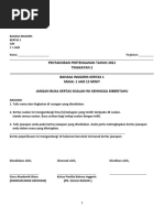 Sample Essay For PT3 English Question 7 (30 Marks) | PDF | Hobbies ...