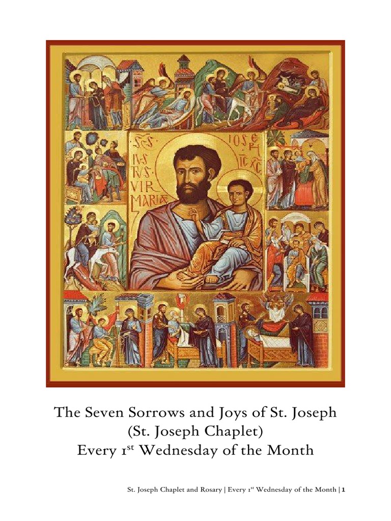 St. Joseph Rosary Updated | PDF | Lord's Prayer | Saint Joseph