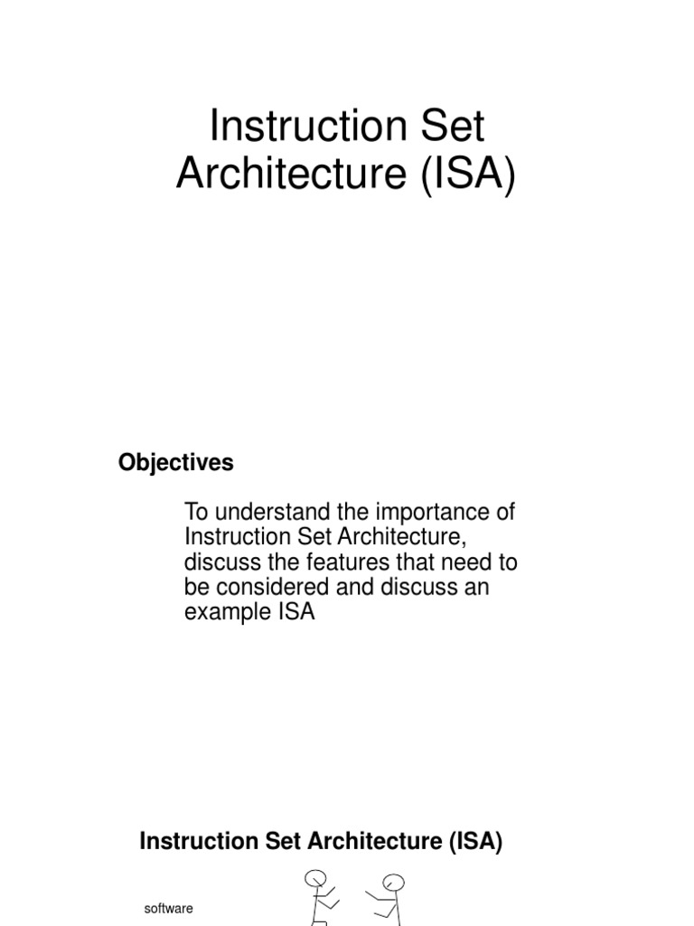 Instruction Set Architecture (ISA) | PDF | Compiler | Program Optimization