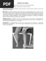 Test de Star Excursion Balance Test (Sebt | PDF