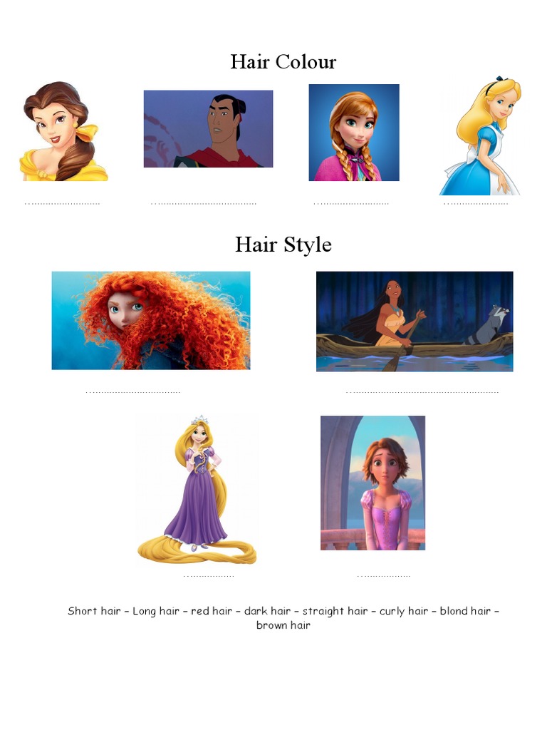 Hair Worksheet | PDF