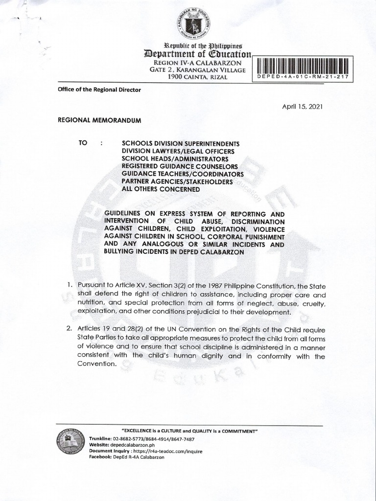 RM No. 217 S. 2021 | PDF