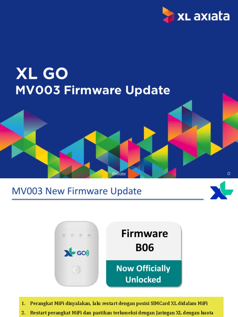 XL GO MV003 B06 Firmware Update | PDF