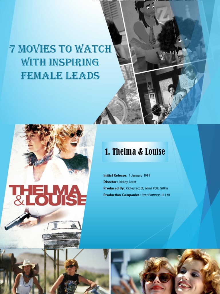 7 Movies To Watch With Inspiring Female Leads | PDF