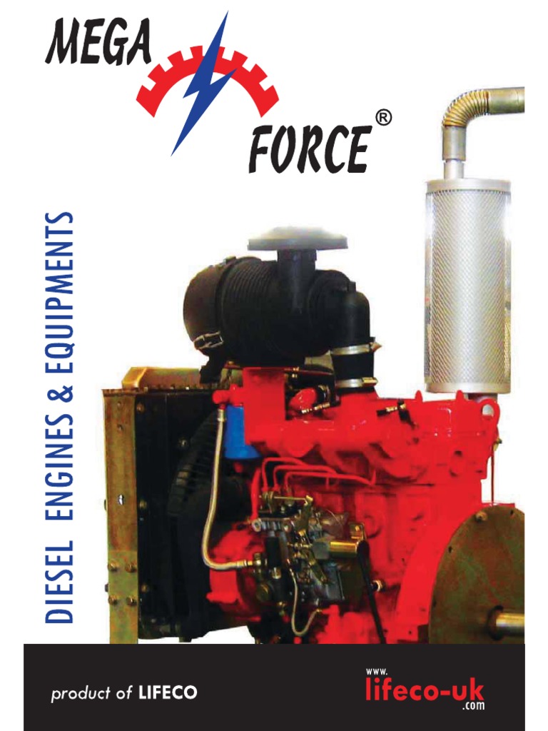 Mega Force Engine Data Sheet | PDF