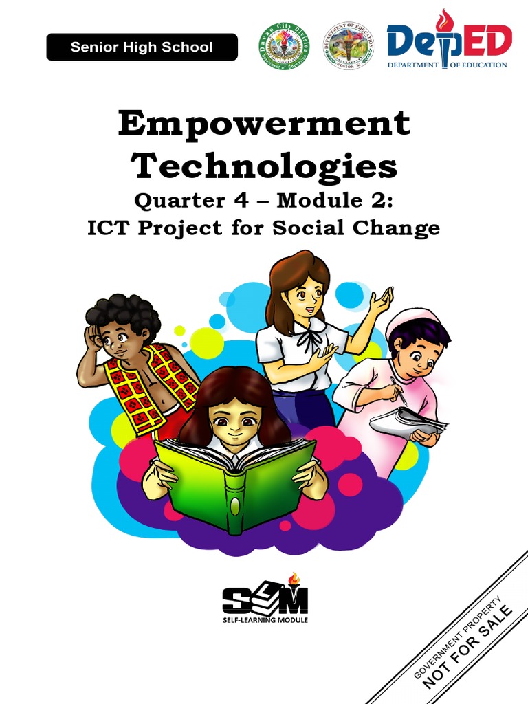 Empowerment Technologies: Quarter 4 - Module 2: ICT Project For Social Change | PDF ...